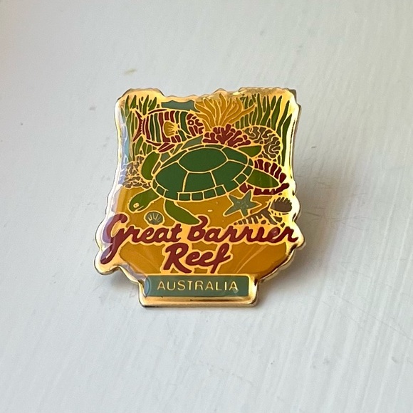 Jewelry | Vintage Great Barrier Reef Australia Pin Brooch 1 | Poshmark